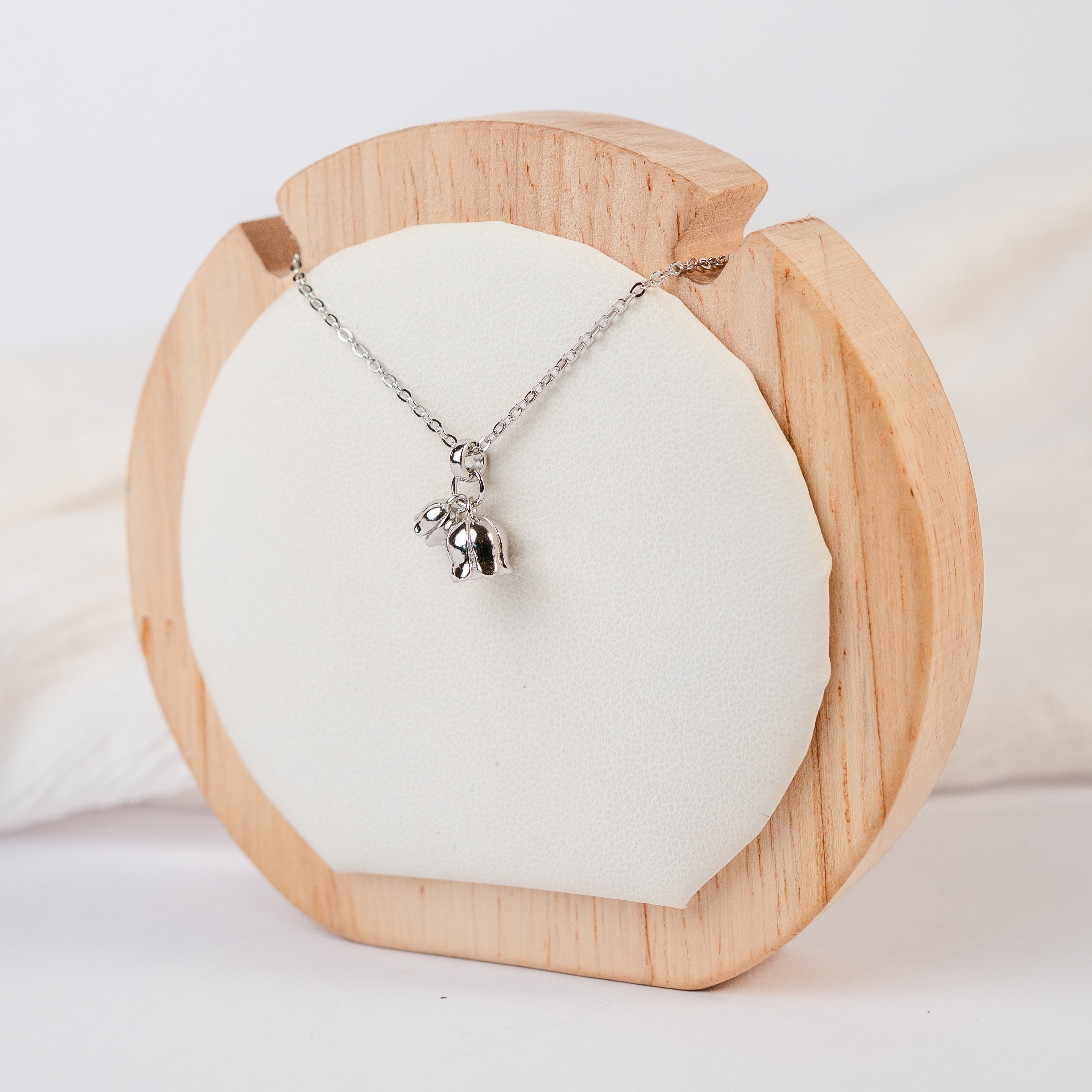 Collar dos flores – Silene.cl